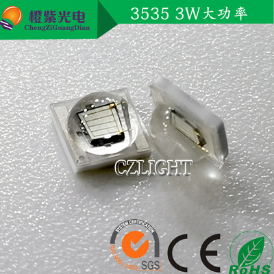 3535黄绿光 3w 45mil 560-565nm 普绿色 700mA 2.8-3.0v led灯珠