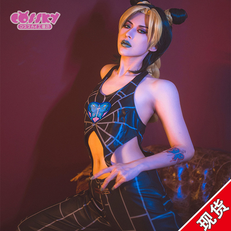 现货cossky JOJO的奇妙冒险cos石之海空条徐伦cospaly服装女cos_虎窝淘