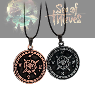 盗贼之海sea吊坠复古现货骷髅头