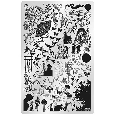 【油姐】ZJOYplus-274 印花转印钢板 美甲DIY彩绘工具 xxxHOLiC