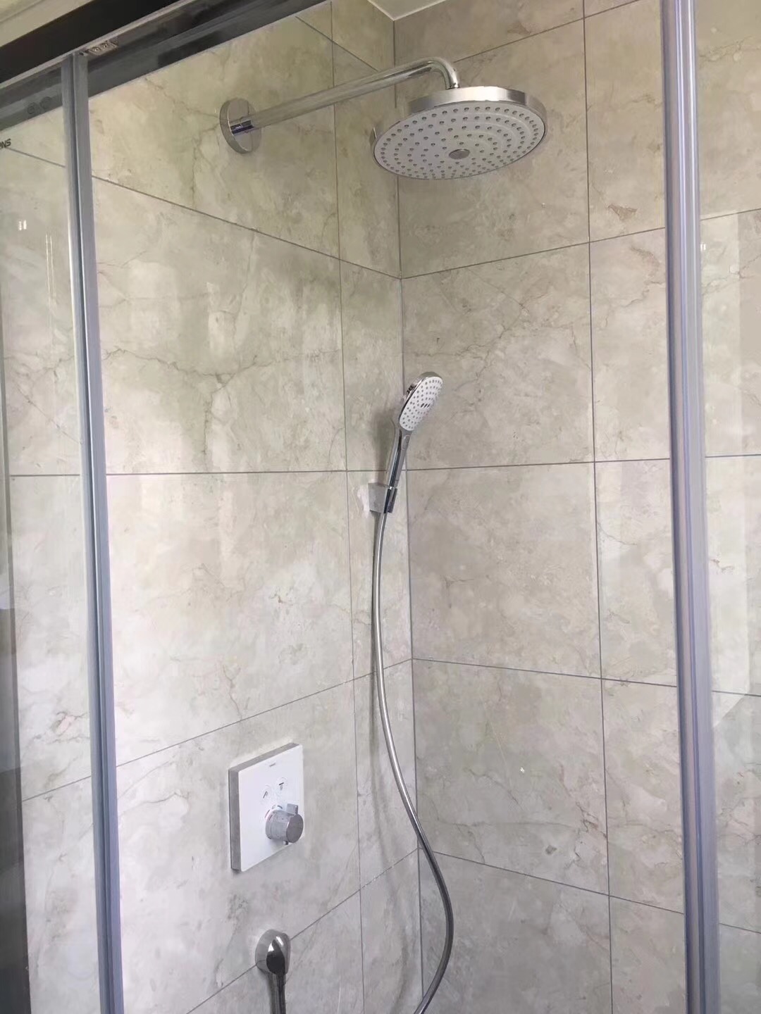 德国汉斯原装Select2速暗装顶喷26466400 26470400入墙花洒飞雨_虎窝淘