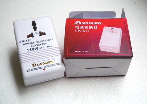 交流变压器220V转110V星威150W可逆变110转220冲牙器国内三插脚