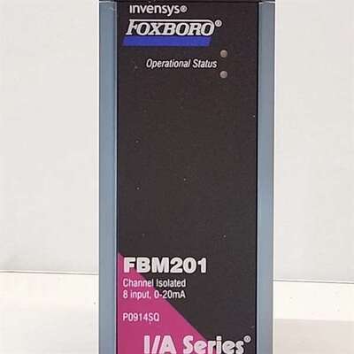 咨询FOXBORO FBM201 P0914SQ 输入模块议价
