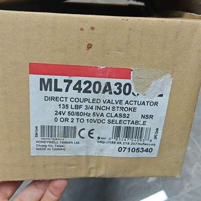 咨询霍尼韦尔ML7420A3006执行器 台湾原装 议价