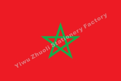 摩洛哥国旗Morocco flag4号规格144X96cm世界各国旗帜有售