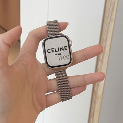 新款金属米兰磁吸细款手表带