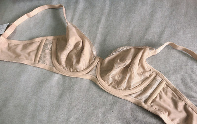 正品软钢圈大码上托文胸