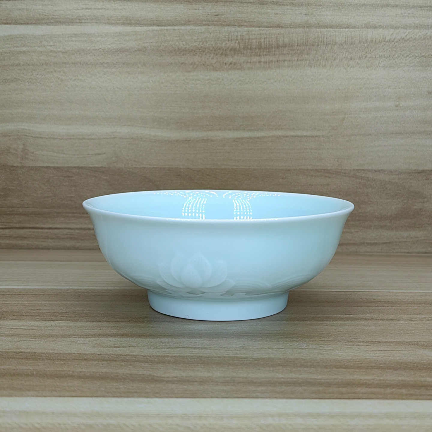 景德镇陶瓷高温青瓷器中式家用不沾小碗饭碗个人专用装汤碗易清洗