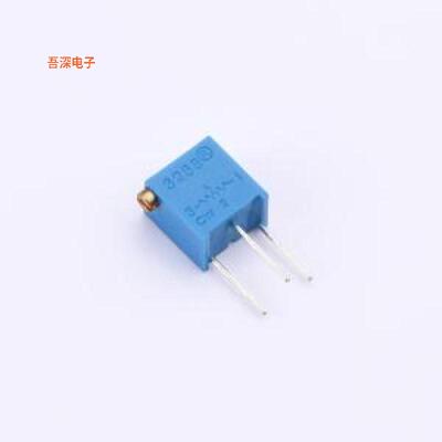 3266X-1-105 |原装插件-3P,6.8x4.7mm可调/电位