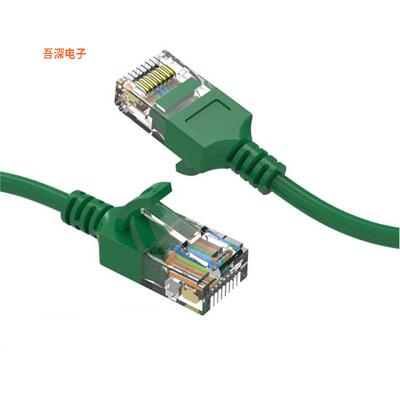 CM-100258GNBSTK |原装全新7Ft Cat6A UTP Slim Ethernet Net