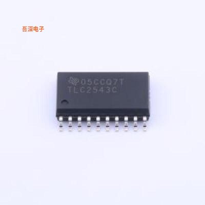 TLC2543CDWR |原装SOIC-20-300mil模数转换芯片ADC