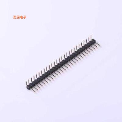 X6511WR-27H-C60D30R2 |高镀金 抗氧化排针弯插,P=2.54mm