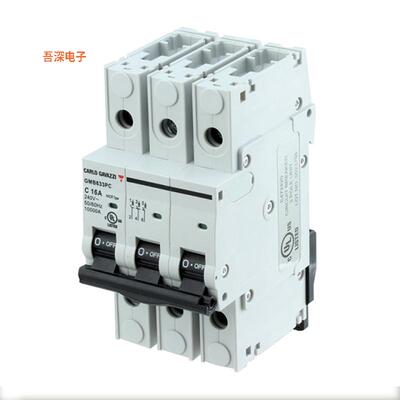 GMB633PC1 |DIN 轨道CIR BRKR THERM-MAG 1A 240VAC