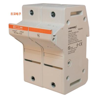 US6J2 |安装类型:DIN 轨道60A J 2P ULTRASAFE
