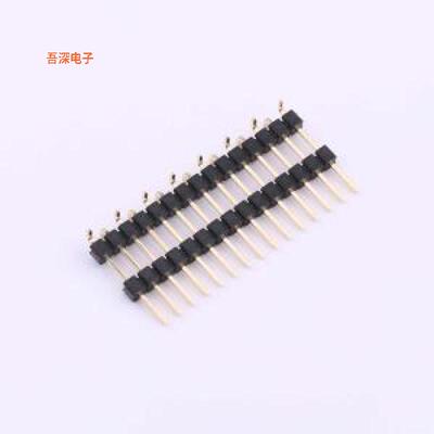 X6512WVS-15H-C60D48-E100R2 |排针(X6512)2.54单排双塑