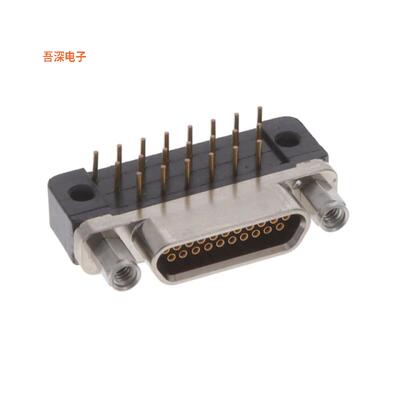 MDLM-21SCBRP-F222 |原装全新CONN MICRO-D RCPT 21POS R/A SLDR