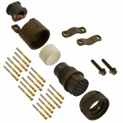 KPSE06F1419S |原装全新CONN PLUG FMALE 19POS GOLD CRIMP