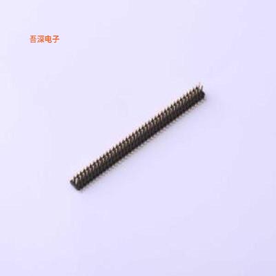 X1321WVS-2x39J-C40D53 |排针上针4.0,PB0.1mm,6T料,Au足1u