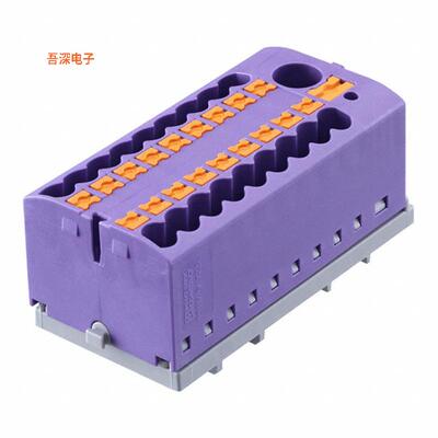 3273126 |中等TERM BLK 19POS VIOLET