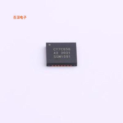 CY7C65642-28LTXC |原装QFN-28-EP(5x5)IC CONTROLLER USB 28QF