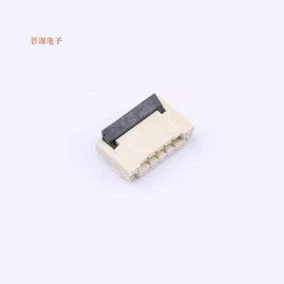 ZX-1.0FPC-2H-HFJ4P |原装SMD,P=1mm,卧贴FFC/FPC