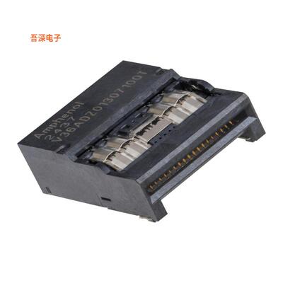 V36ADZ01307100T |插座112G QSFP-DD 1x1 SMT connector