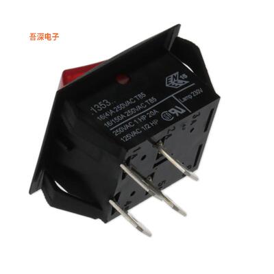 C1353ARBR3602AW |原装全新SWITCH ROCKER DPST-NO 20A 250V