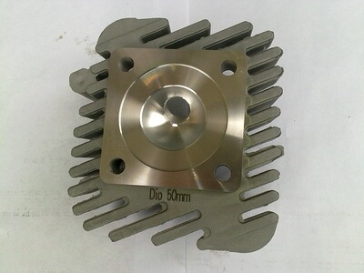 Dio50改装90CC 50MM高压缩气缸盖 汽缸头 18-28期