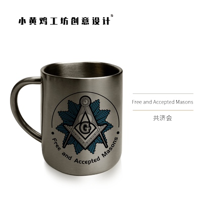 周边欧美不锈钢杯马克杯