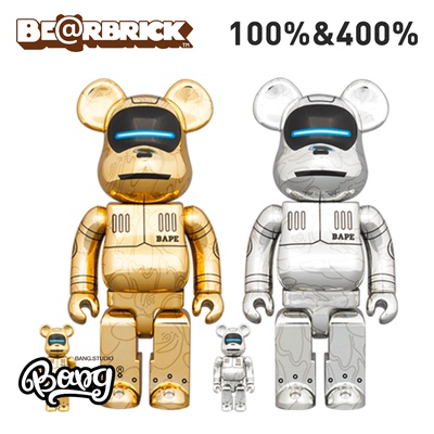 Bearbrick400%空山基积木熊