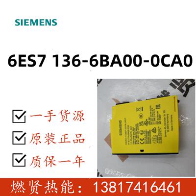 现货200个 SIMENS  PLC卡件6ES7 136-6BA00-0CA0