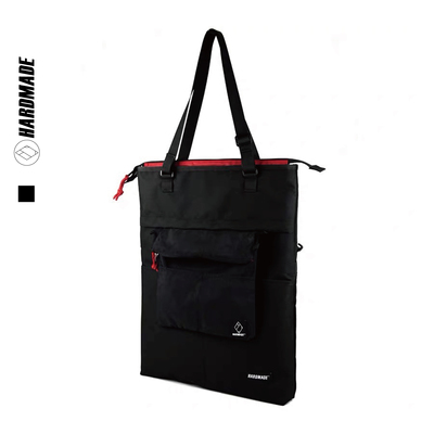 原创多功能运动风斜挎防水托特包