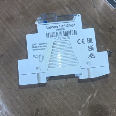 拆机二手一个德国泰邦theben定时器可编程控制器TR610--议价商品