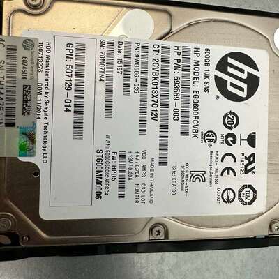 惠普600G 2.5 SAS G8G9 693569-003--议价商品