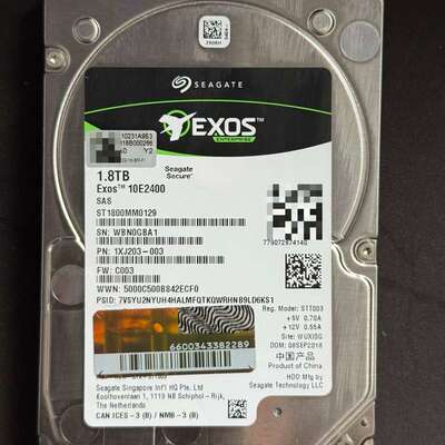 希捷 ST1800MM0129 1.8T SAS 服务器硬盘--议价商品