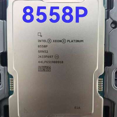 英特尔至强铂金 8558P 正式版 CPU--议价商品