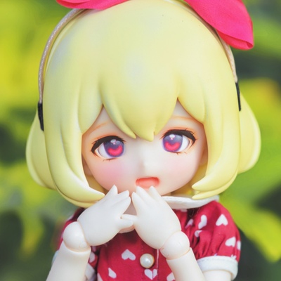 塑胶bjd娃娃imomodoll6分蓓蓓