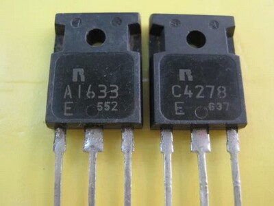 原装原字进口拆机A1633 C4278 2SA1633 2SC4278音频配对管一对3元