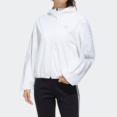 Adidas/阿迪达斯 春季新款正品女子运动型格夹克外套 GG0763