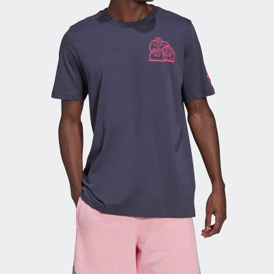 Adidas/阿迪达斯男女运动短袖