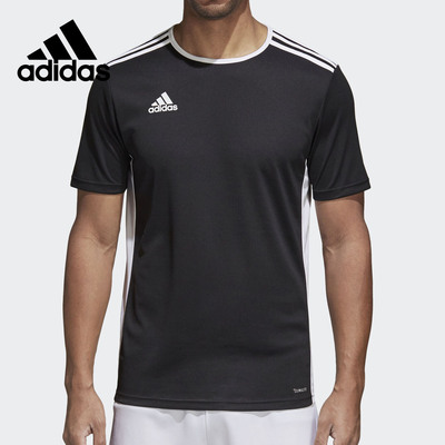 Adidas正品足球男子短袖T恤
