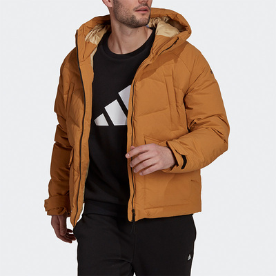 阿迪达斯休闲男子运动保暖羽绒服