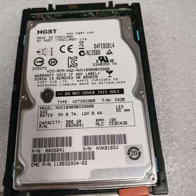 EMC存储拆机 005049809 900G 10K SAS 2.5 VNX5200 5400 5600硬盘