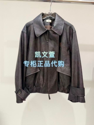 3K1FB43-2195现货上新2026春款2-1专柜正品皮衣外套