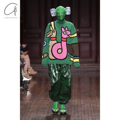 40%OFF Walter van beirendonck  羊毛高领针织毛衣