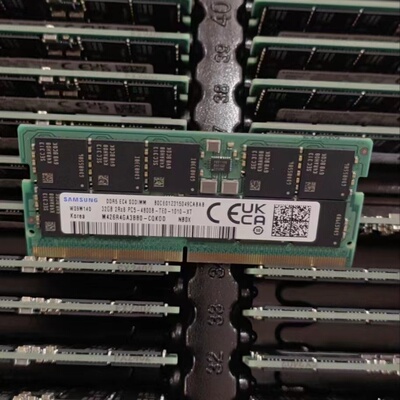 三星32G DDR5 4800 ECC SODIMM M426R4GA3BB0-CQK0D/L笔记本内存