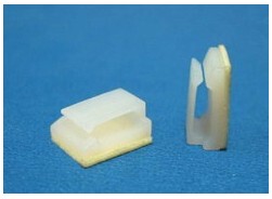 粘贴式 扣线座 HDBK-912 线束固定座扭线环理线夹 100只装