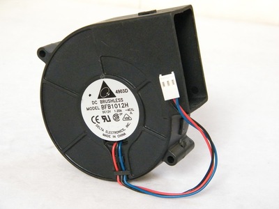 原装台达 12V1.2A 10CM 大风量涡轮 离心风扇 鼓风机 BFB1012H