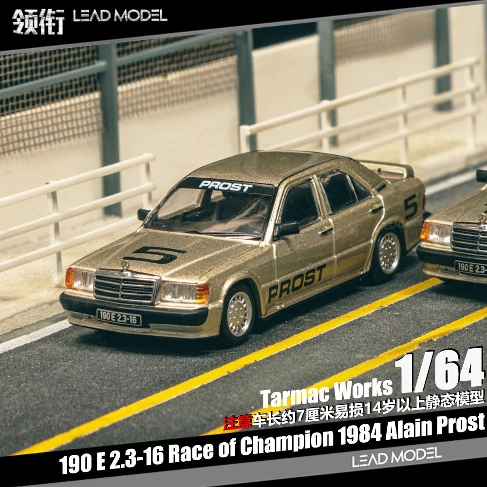【顺丰】现货|190E #5 1984 Alain Prost TARMAC 64车模型TW