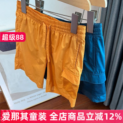 634男女童夏季薄款短裤沙滩裤运动裤 H*剪标 110-170cm